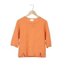 ALLUDE Pullover Damen Größe M Second Hand orange