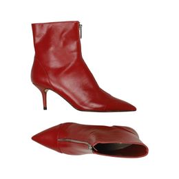 Zara Stiefelette Damen Gr&ouml;&szlig;e 36 Second Hand rot