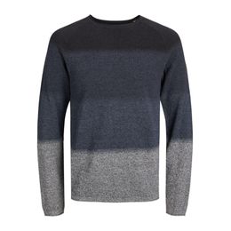 Jack & Jones Jack & Jones Pullover 'JJEHill' Herren Gr&ouml;&szlig;e M marine / dunkelblau / grau / schwarz