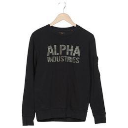 Alpha Industries Sweater Herren Gr&ouml;&szlig;e M Second Hand schwarz