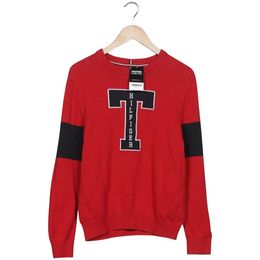 Tommy Hilfiger Pullover Damen Gr&ouml;&szlig;e S Second Hand rot