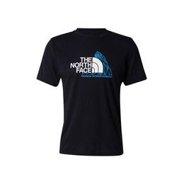 The North Face Sportshirt 'Moutain Foundation' Herren Gr&ouml;&szlig;e XXL himmelblau / schwarz / wei&szlig;