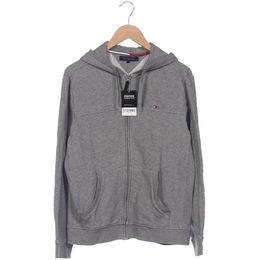 Tommy Hilfiger Kapuzenpullover Herren Gr&ouml;&szlig;e L Second Hand grau