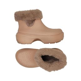 Crocs Stiefel Damen Gr&ouml;&szlig;e 43 Second Hand beige