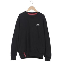 Alpha Industries Sweater Herren Gr&ouml;&szlig;e M Second Hand schwarz