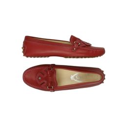 Tod's Tod's Ballerina Damen Gr&ouml;&szlig;e 38 Second Hand rot