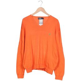 Polo Ralph Lauren Pullover Herren Gr&ouml;&szlig;e XXL Second Hand orange