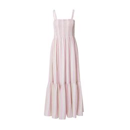 s.Oliver Sommerkleid Damen Gr&ouml;&szlig;e 44 khaki / rosa / wei&szlig; Winterkleid