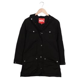 Fj&auml;llr&auml;ven Fj&auml;llr&auml;ven Mantel Damen Gr&ouml;&szlig;e XS Second Hand schwarz