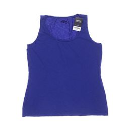 Oui Top Damen Gr&ouml;&szlig;e XL Second Hand blau