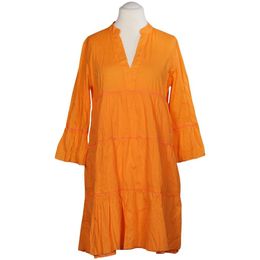 EMILY VAN DEN BERGH Kleid Damen Gr&ouml;&szlig;e XL Second Hand orange