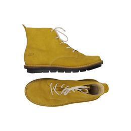 Loints of Holland Stiefelette Damen Gr&ouml;&szlig;e 37 Second Hand gelb