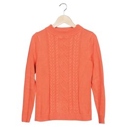 LANDS' END Lands&lsquo; End Pullover Damen Gr&ouml;&szlig;e S Second Hand orange