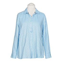 Walbusch Bluse Damen Gr&ouml;&szlig;e XXL Second Hand hellblau