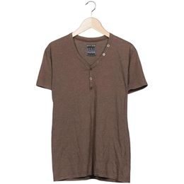 Review T-Shirt Herren Gr&ouml;&szlig;e L Second Hand braun