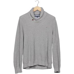 Tommy Hilfiger Pullover Herren Gr&ouml;&szlig;e XL Second Hand grau