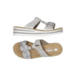 Rieker Sandalen Damen Gr&ouml;&szlig;e 37 Second Hand silber