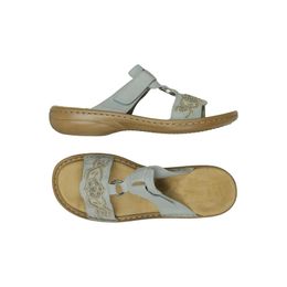 Rieker Sandalen Damen Gr&ouml;&szlig;e 39 Second Hand hellblau