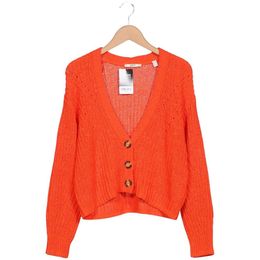 Esprit Strickjacke Damen Gr&ouml;&szlig;e XS Second Hand orange