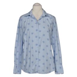 0039 Italy Bluse Damen Gr&ouml;&szlig;e XL Second Hand hellblau