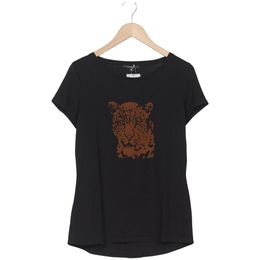 comma, COMMA T-Shirt Damen Gr&ouml;&szlig;e L Second Hand schwarz