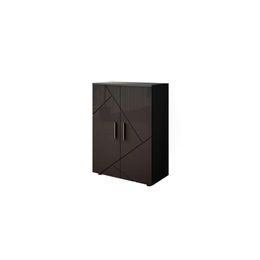 H&ouml;ffner Midischrank schwarz Ma&szlig;e (cm): B: 60 H: 81 &raquo; H&ouml;ffner