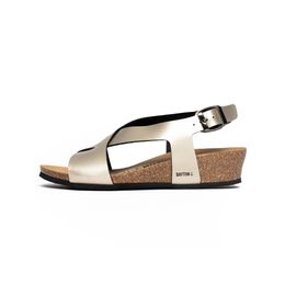 Bayton Sandals 'Salamanque' female size 36 Brown / Gold / Black