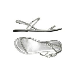 Asos Sandalen Damen Gr&ouml;&szlig;e 38 Second Hand silber