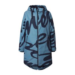 Ulla Popken Raincoat female Blue size 54-56