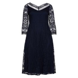 sheego Cocktailkleid Damen Gr&ouml;&szlig;e 52 Gro&szlig;e Gr&ouml;&szlig;en marine
