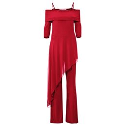 Heine Jumpsuit Damen Gr&ouml;&szlig;e XS rot