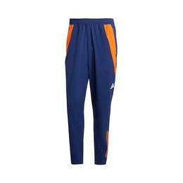 adidas Performance Sporthose Herren Größe XL blau / orange / weiß