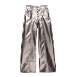Pull&Bear Pull&bear Hose Damen Gr&ouml;&szlig;e 36 silber