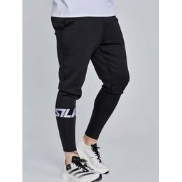 SikSilk Sporthose 'Muscle Fit Joggers' Herren Gr&ouml;&szlig;e S schwarz
