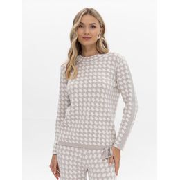 Passioni Pullover Damen Gr&ouml;&szlig;e S naturwei&szlig;