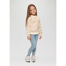 s.Oliver Pullover M&auml;dchen Gr&ouml;&szlig;e 116 creme / apfel / dunkellila / pitaya