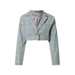 Nasty Gal Blazer Damen Gr&ouml;&szlig;e 36 grau / gr&uuml;n