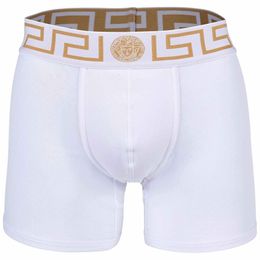Versace Boxershorts Herren Gr&ouml;&szlig;e S sepia / wei&szlig;