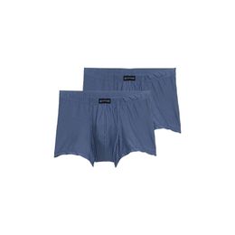 Tom Tailor Herren Kurze Boxershorts im 2er-Pack, blau, Gestreift, Gr. M/5