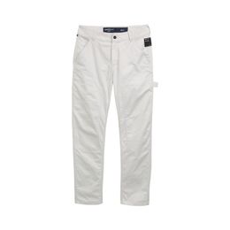 Tom Tailor Denim Herren Loose Fit Utility Hose, grau, Uni, Gr. M
