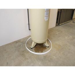 PIG Wasserbarriere aus Silikon, LxBxH 3000 x 14 x 30 mm, wei&szlig;