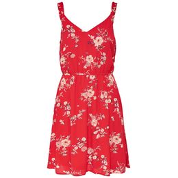 Only Sommerkleid 'KARMEN' Damen Gr&ouml;&szlig;e 38 mischfarben / rot