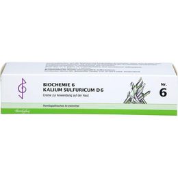Bombastus Biochemie 6 Kalium sulfuricum D 6 Creme 100 ml