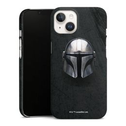 DeinDesign iPhone 14 Handy Premium Case Smartphone Handyh&uuml;lle Schutzh&uuml;lle matt Star Wars Official Licensed Product The Mandalorian Premium Case