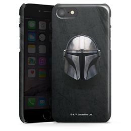 DeinDesign iPhone SE (2020) Handy Premium Case Smartphone Handyh&uuml;lle Schutzh&uuml;lle gl&auml;nzend The Mandalorian Official Licensed Product Star Wars Premium Case