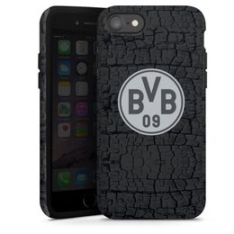 DeinDesign iPhone SE (2020) Handy Panzer Handyh&uuml;lle robuste Outdoor H&uuml;lle Schutzh&uuml;lle matt Borussia Dortmund Jersey Bvb Tough Case