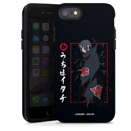 DeinDesign iPhone SE (2022) Handy Panzer Handyh&uuml;lle robuste Outdoor H&uuml;lle Schutzh&uuml;lle matt Itachi Uchiha Official Licensed Product Naruto Shippuden Tough Case