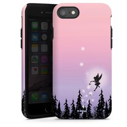 DeinDesign iPhone SE (2020) Handy Panzer Handyh&uuml;lle robuste Outdoor H&uuml;lle Schutzh&uuml;lle matt Official Licensed Product Tinkerbells Disney Tough Case