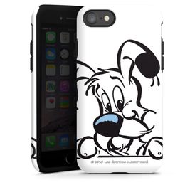 DeinDesign iPhone SE (2020) Handy Panzer Handyh&uuml;lle robuste Outdoor H&uuml;lle Schutzh&uuml;lle matt Official Licensed Product Comic Idefix Tough Case