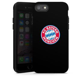 DeinDesign iPhone SE (2022) Handy Panzer Handyh&uuml;lle robuste Outdoor H&uuml;lle Schutzh&uuml;lle matt Official Licensed Product Fc Bayern M&uuml;nchen Logo Tough Case